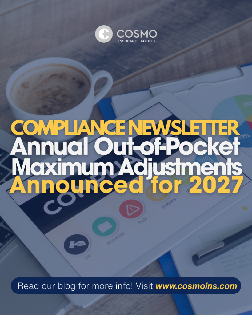 📢 Compliance Newsletter: Annual Out-of-Pocket Maximum Adjustments ...